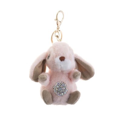 Bag Charm - Bunny Pink/Brown - The Specialty House